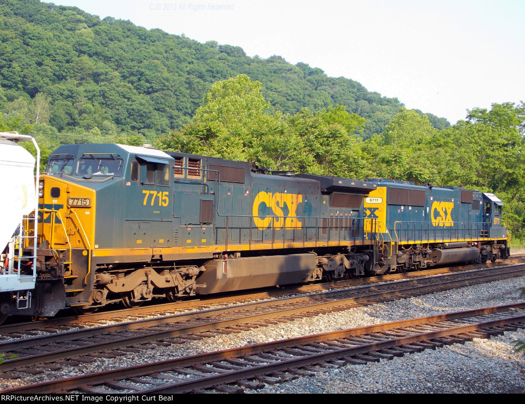 CSX 7715 and 8711